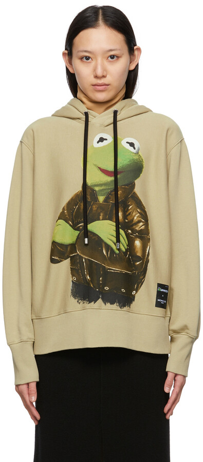 MONCLER GENIUS 2 Moncler 1952 Green Kermit The Frog Hoodie - ShopStyle