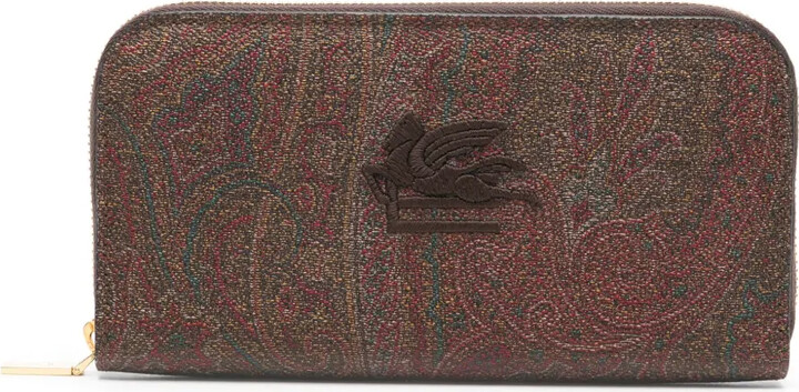 Etro Paisley-Print Wallet - ShopStyle