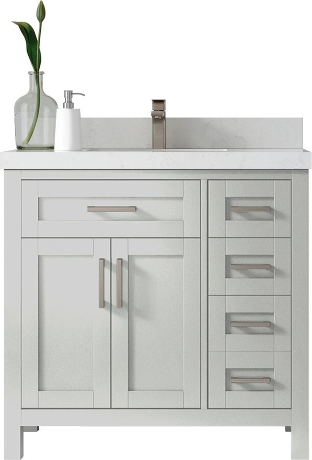 Etsy Cambridge 36 In. W X 22 D Single Sink Bathroom Vanity Center in ...