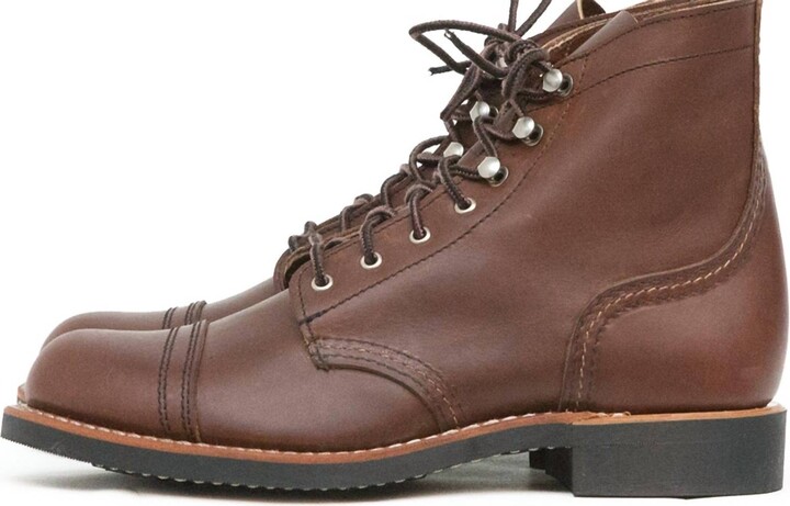 Red Wing Shoes Women's Iron Ranger Leather Boot In Amber Harness ...