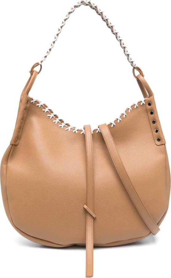 Zanellato Ima Daily Medium Leather Shoulder Bag - ShopStyle