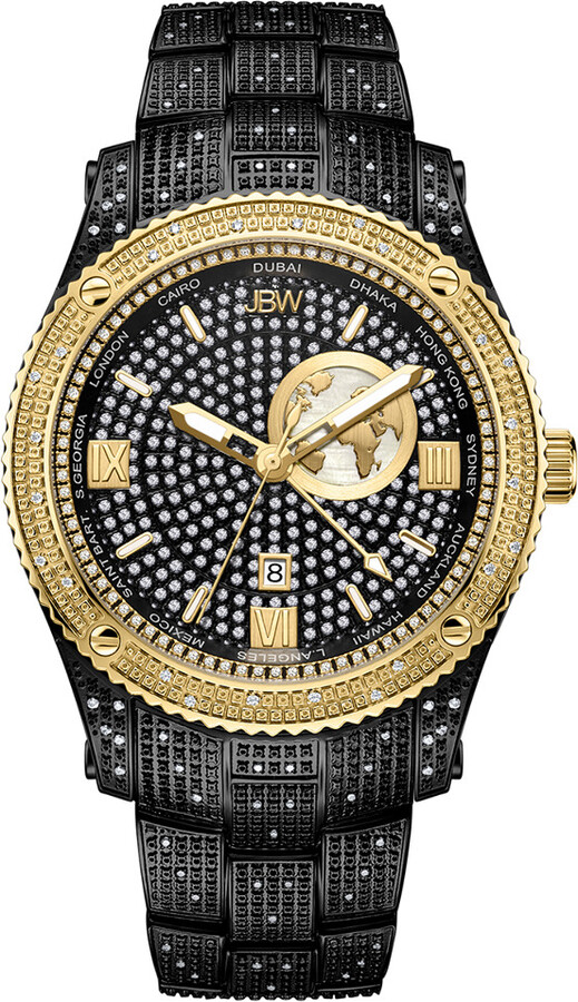 JBW Men's Jet Setter Gmt Diamond Watch - ShopStyle
