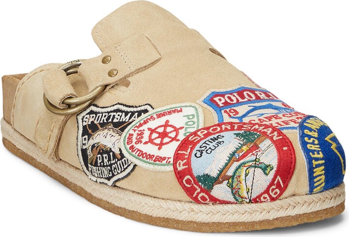 Polo Ralph Lauren Turbach Embroidered Clog - ShopStyle Slip-ons & Loafers