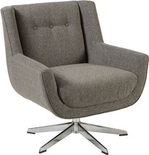 Hokku Designs Swivel Lounge Chair, Star Based Swivel Chair ...