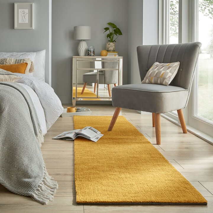 Dunelm Isla Runner Gold - ShopStyle Decor