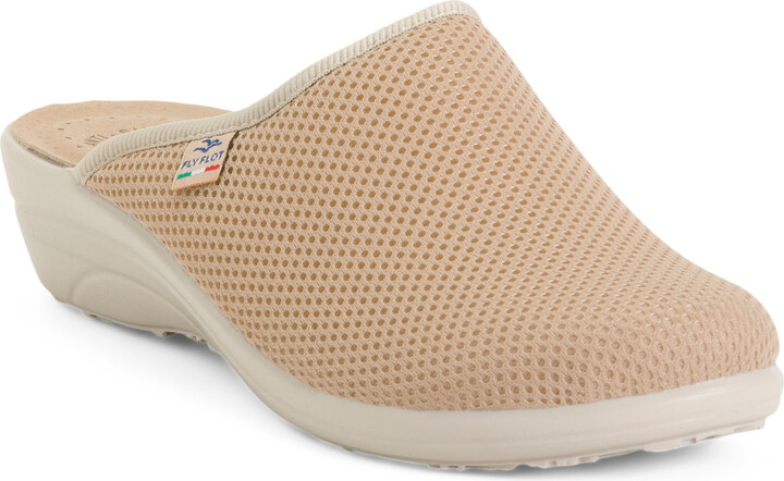 Fly Flot Made In Italy Mesh Clogs - ShopStyle