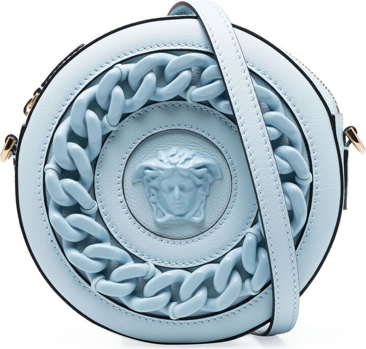 Versace La Medusa round crossbody bag - ShopStyle