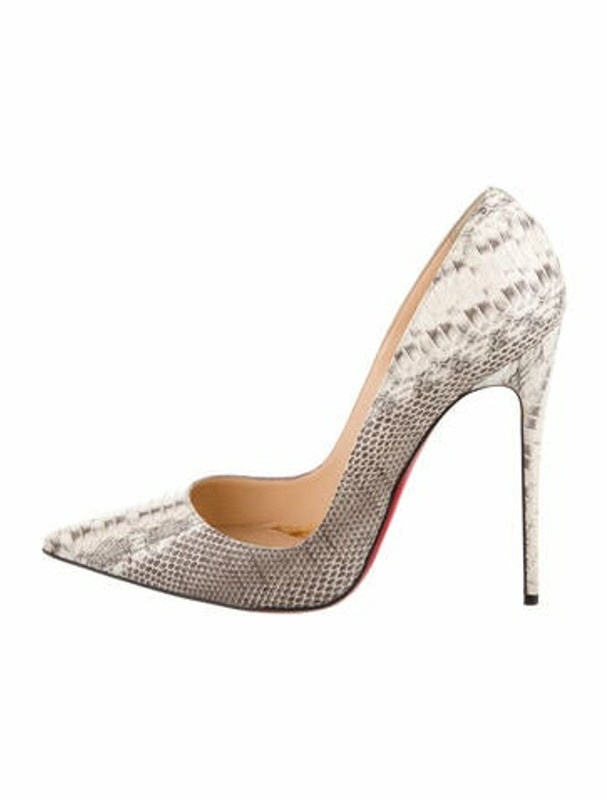 Christian Louboutin So Kate Python Pumps - ShopStyle