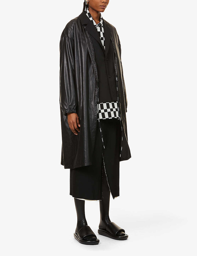 Ambush Blazer-underlay layered shell coat - ShopStyle