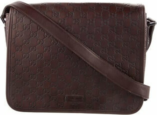 Gucci Guccissima Messenger Bag - ShopStyle