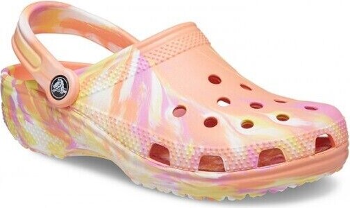 Crocs Classic Marbled 206867-83F Clogs Men's US 13 Multi Comfort Slip ...