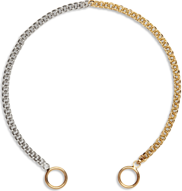 Marla Aaron Mixed Up Half and Half Chain Bracelet - ShopStyle