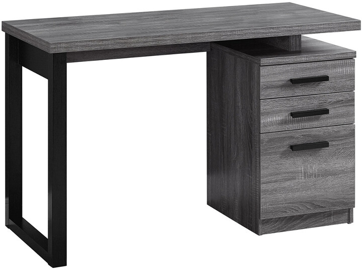 Monarch Specialties 47In Grey Computer Desk - ShopStyle
