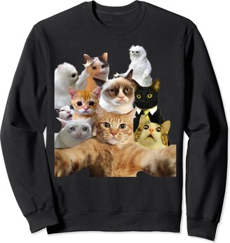 Funny Selfie Cat Meme El Gato Crying Cat Meme Tee Funny Cat Meme El ...