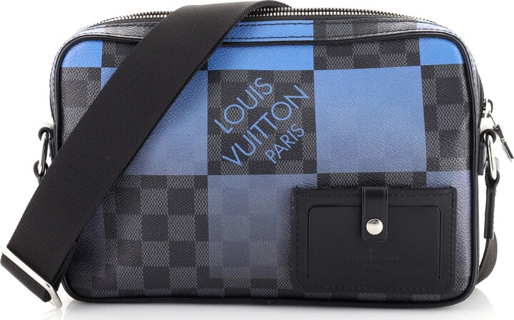 Louis Vuitton Alpha Messenger Bag Limited Edition Damier Graphite Giant ...