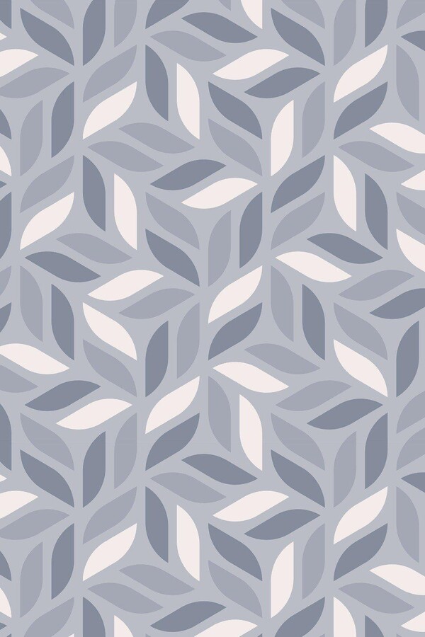 Bobbi Beck Eco-Friendly Geometric Leaf Pattern Wallpaper - ShopStyle ...