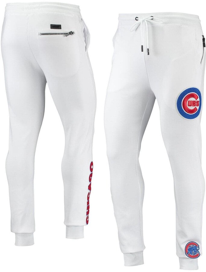 Men's Pro Standard White Chicago Cubs Team Logo Jogger Pants - ShopStyle