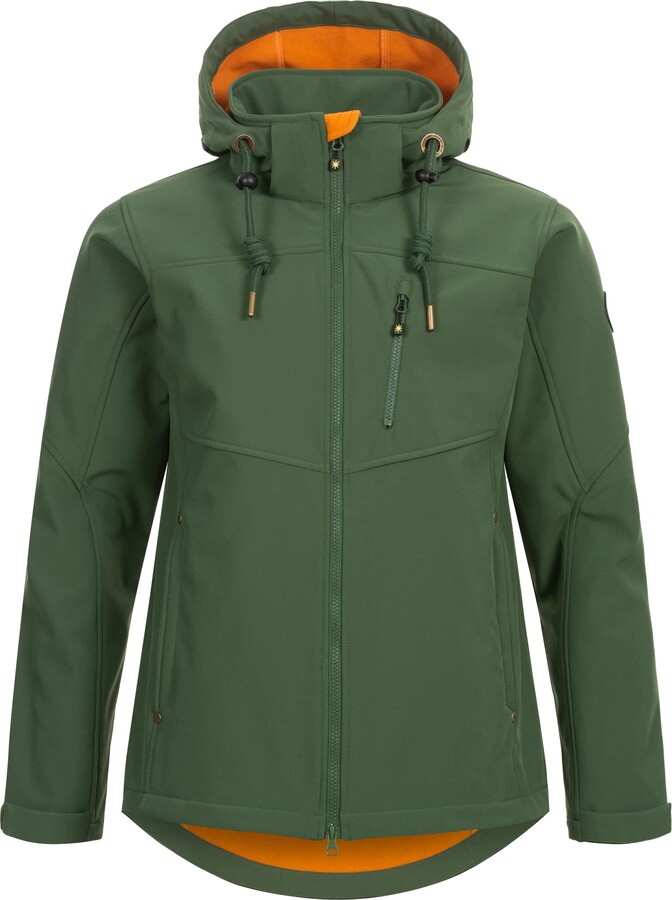 Ankerglut Men's Softshell Removable Hood Transition Jacket Windbreaker ...