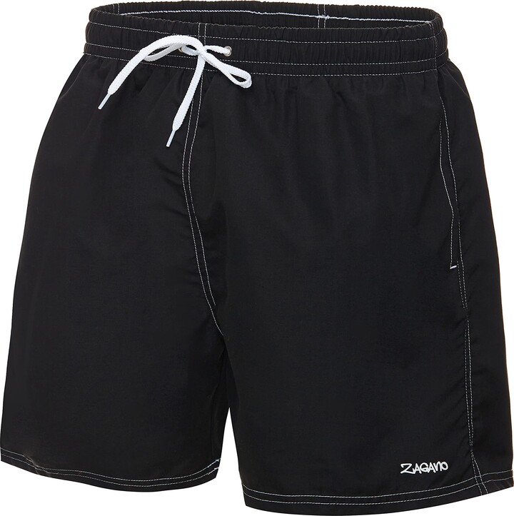 Zagano Adam Lipski Men's Swimming Trunks - Black - ShopStyle Swimwear