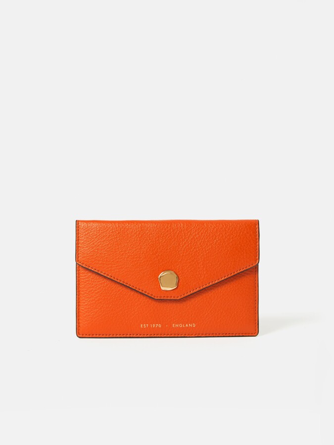 JigsawJigsaw Mia Envelope Leather Pouch - ShopStyle Clutches
