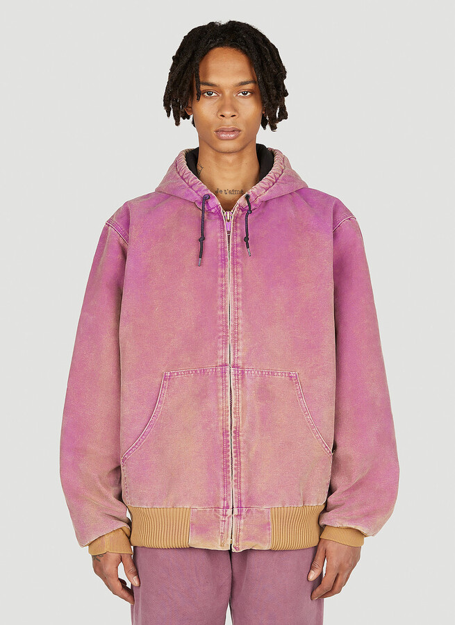 NOTSONORMAL Washed Working Jacket in Purple - ShopStyle