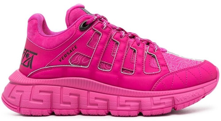 Versace Greca-Sole Low-Top Sneakers - ShopStyle