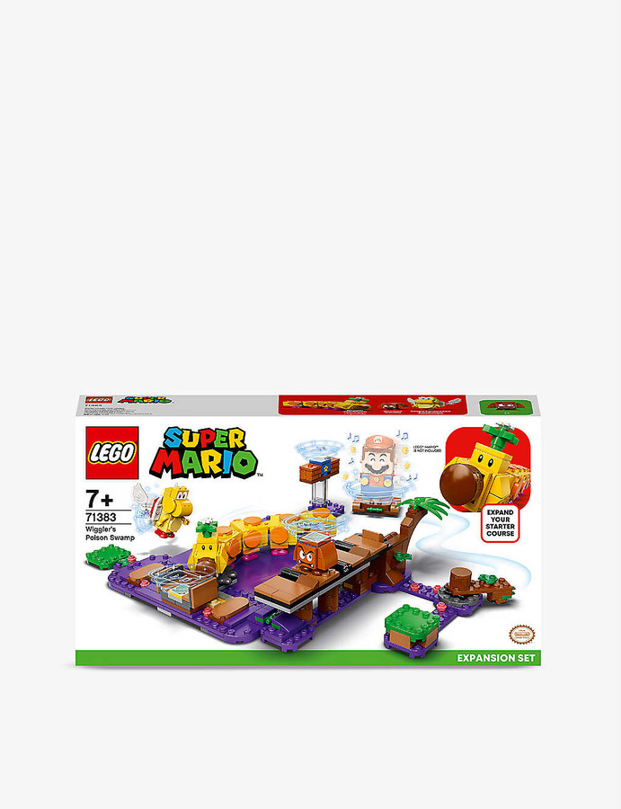 Lego Super MarioTM 71383 Wiggler’s Poison Swamp expansion set ...