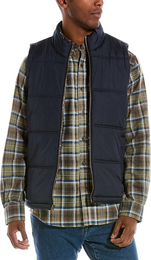 Weatherproof Vintage Flannel Lined Puffer Vest - ShopStyle Outerwear