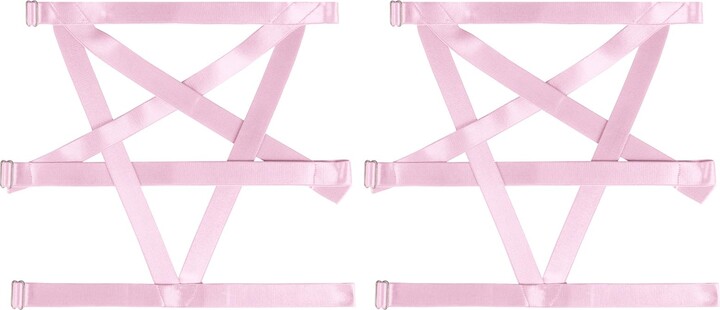 BANSSGOTH Women Pentagram Leg Ring Harness Garter Thigh Full cage ...