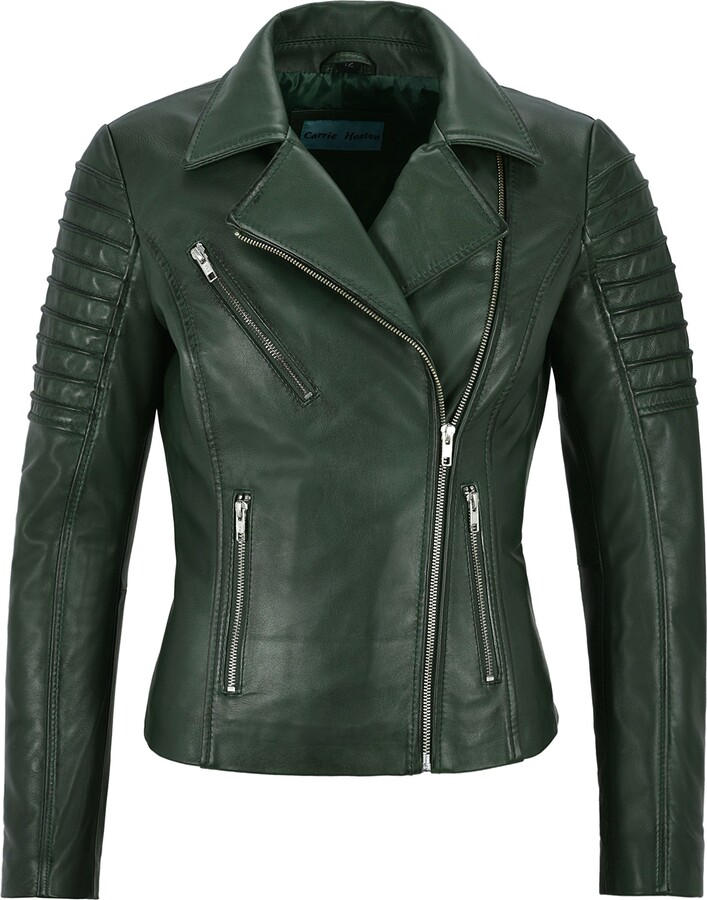 Smart Range Leather JESSICA Fashion Designer Ladies Leather Jacket Soft ...