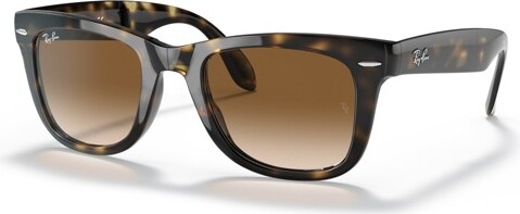 Ray-Ban RB4105 50mm Man Square Sunglasses Light Brown Gradient Lens ...