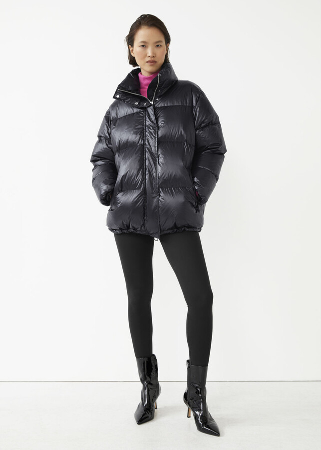 And other stories Relaxed Down Puffer Jacket - ShopStyle