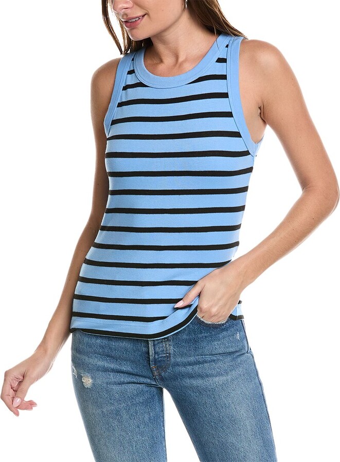 Michael Stars Paloma Wide Binding Tank - ShopStyle Tops