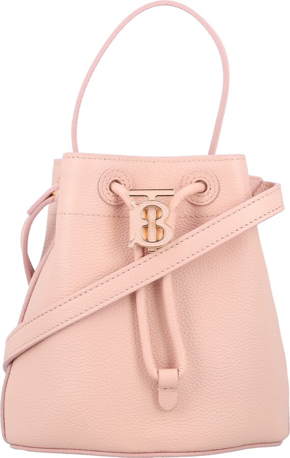 Burberry Mini Tb Bucket Bag - ShopStyle