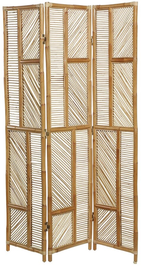 Peyton Lane Wood Contemporary Room Divider Screen - ShopStyle