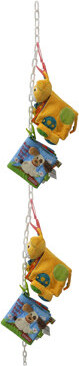 Isabelle & Max Plush Toy Chain Wall Ceiling Hanging Organizer Clip ...
