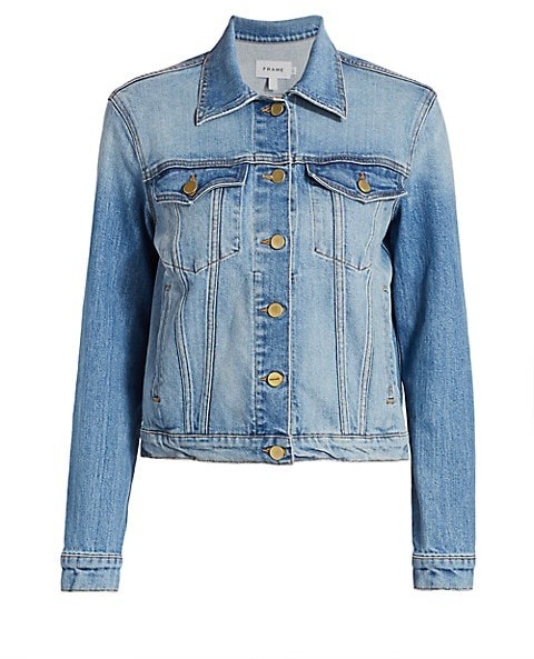 Frame Le Vintage Style Denim Jacket - ShopStyle