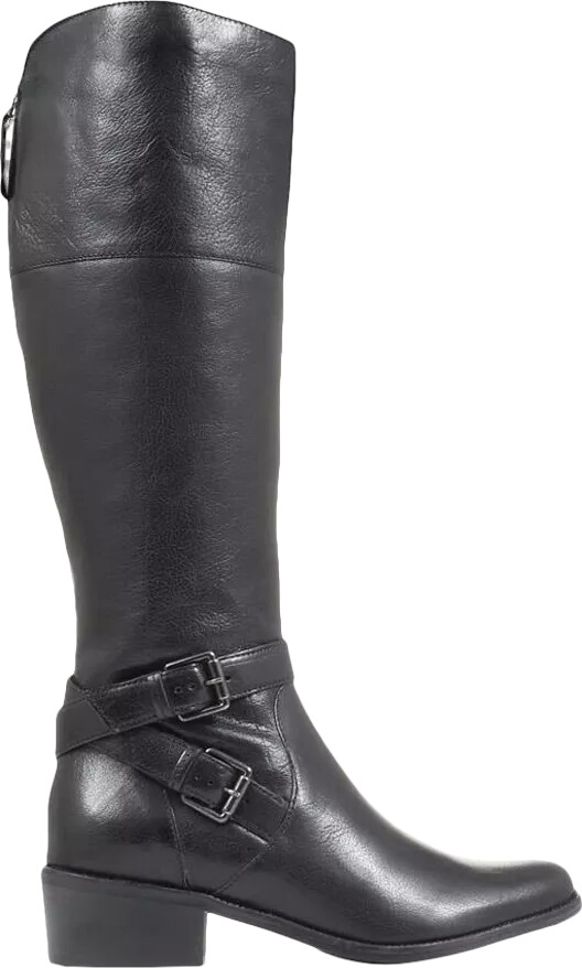 Jones Bootmaker Phoebe Leather Slim Calf Riding Boots - ShopStyle