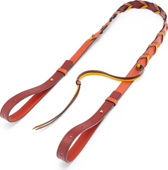 Loewe Luxury Braided loop strap in classic calfskin - ShopStyle Hats