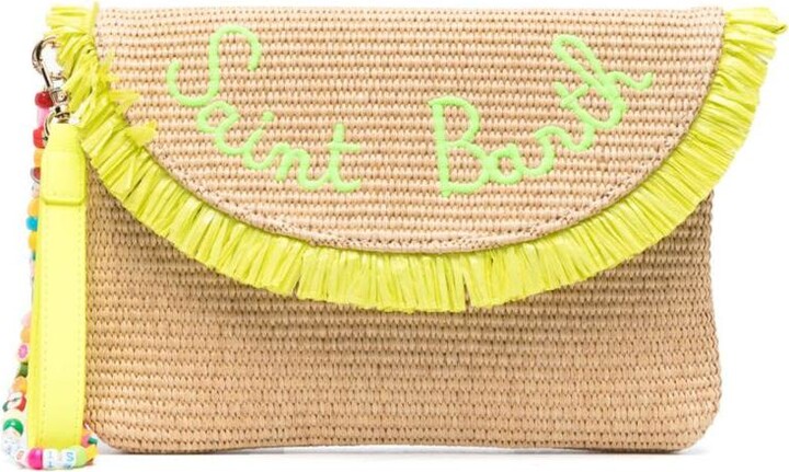 MC2 Saint Barth Straw pouch - ShopStyle Clutches