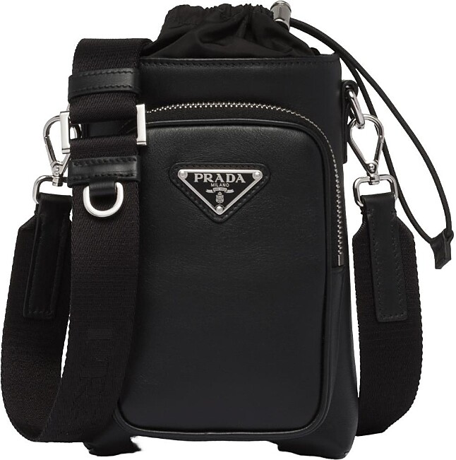 Prada Leather Smartphone Case - ShopStyle Wallets