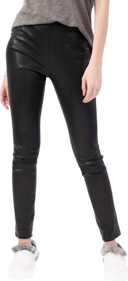 Rag & Bone Simone Lamb Leather Pants In Black - ShopStyle