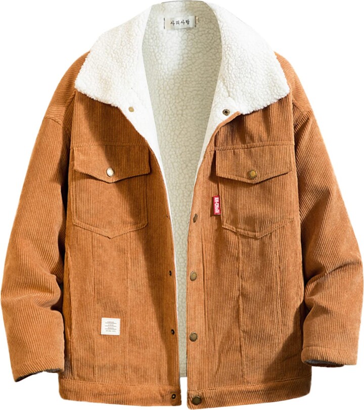 Generic mens down padded jacket Jackets for Men Uk Insulated Thicken ...