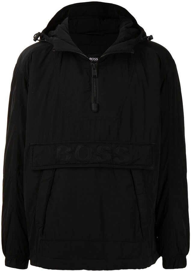 HUGO BOSS Hooded Long-Sleeve Jacket - ShopStyle