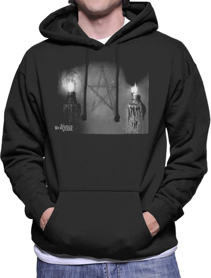 All+Every An American Werewolf In London Pentagram Men's Hooded ...