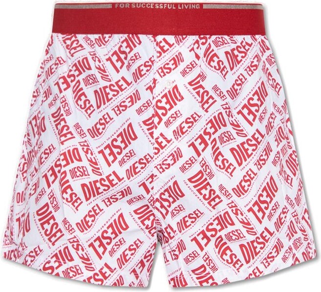 Diesel Uubx Stark El Logo Printed Boxers - ShopStyle