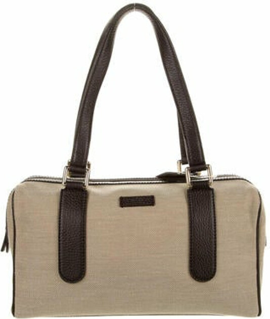 Gucci Canvas Boston Bag - ShopStyle
