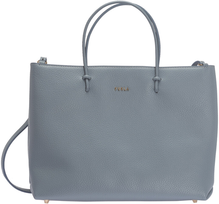 Furla Logo Top Handle Tote Bag - ShopStyle