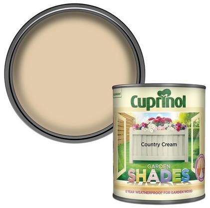 Cuprinol Garden Shades Country Cream Paint – 1-litre tin - ShopStyle ...