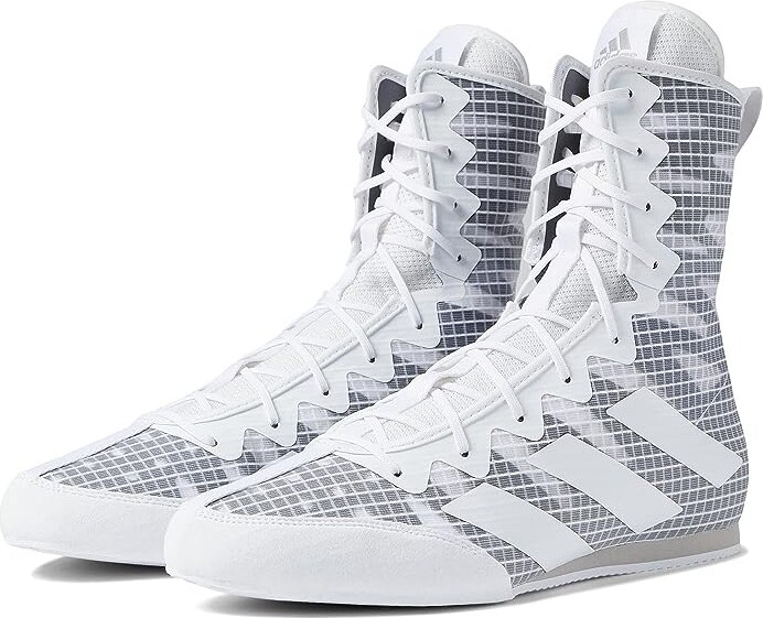 adidas Box Hog 4 (White/White/Grey) Shoes - ShopStyle